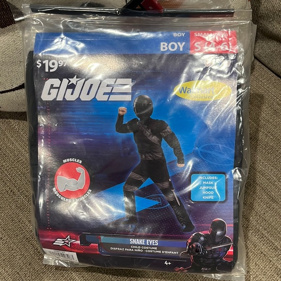 Costumes | Gi Joe Costume Snake Eyes Halloween Costume Diane Boy Small ...